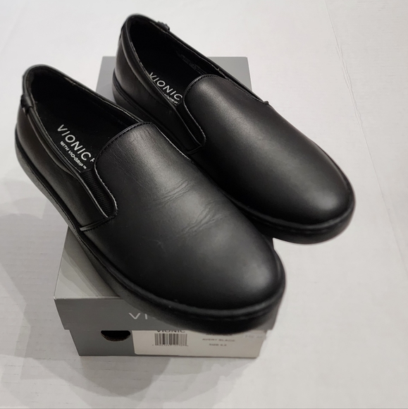 Vionic | Shoes | Nib Vionic Pro Avery Sz 65 Black | Poshmark